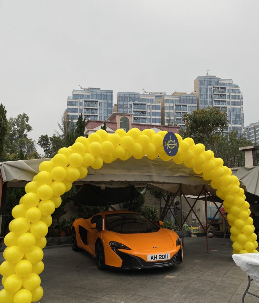 3m-Tall Balloon Arch Decoration – 3米高氣球拱門佈置 - MyBall Hong Kong